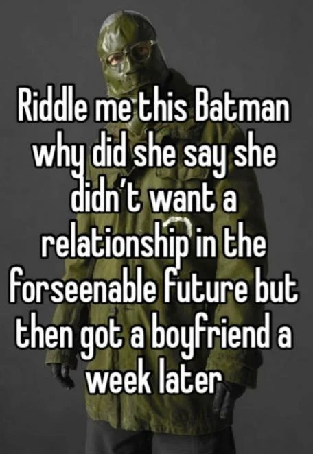 riddle me this batman | Scrolller