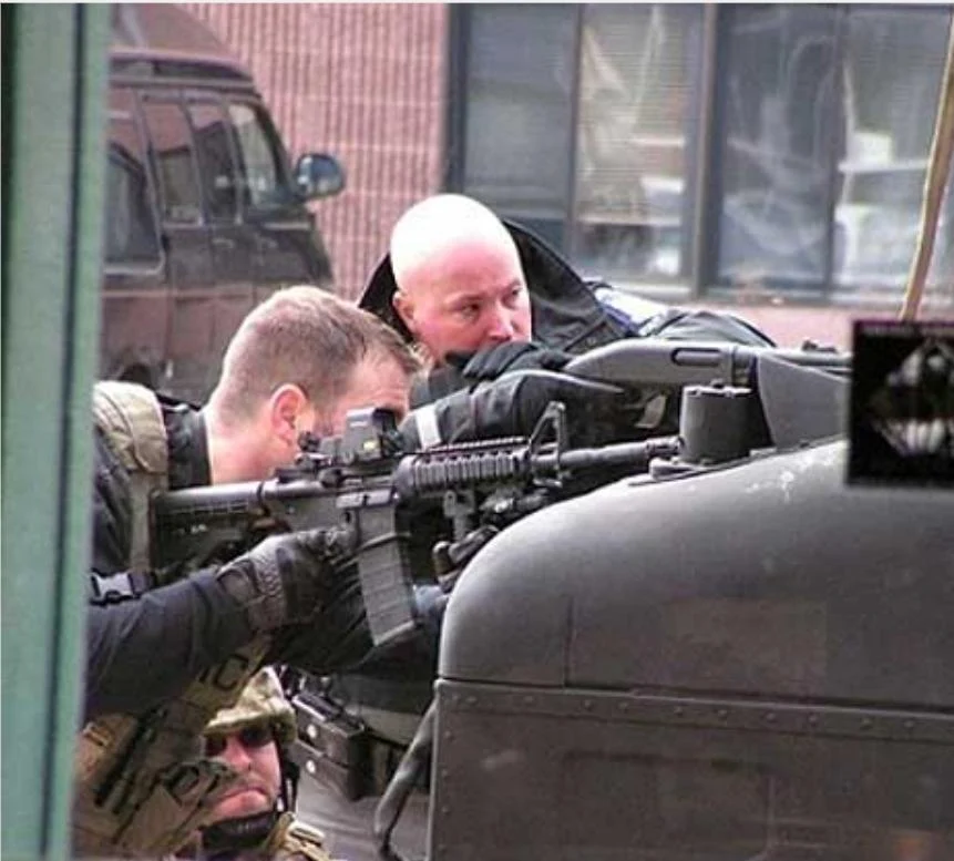 Herkimer, N.Y. swat using the rare reverse eotech setup. | Scrolller