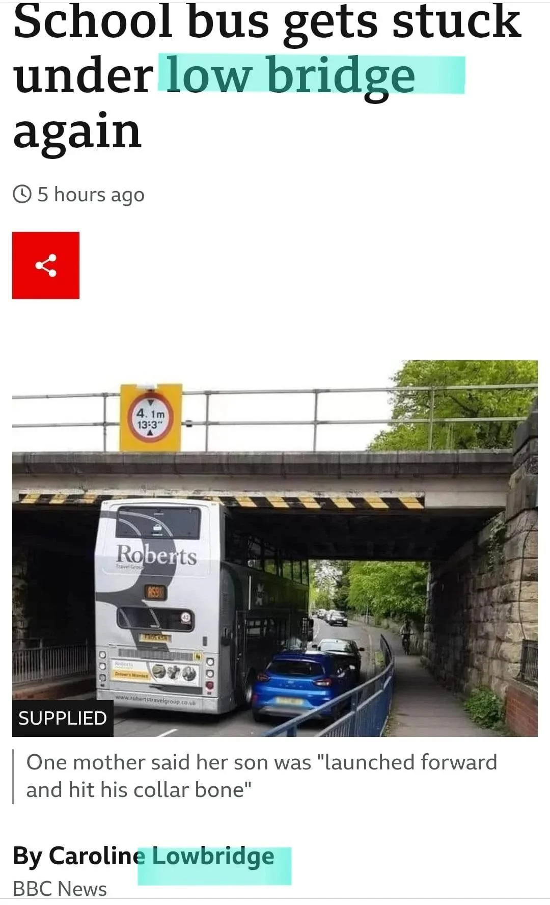 Appropriately named journalist | Scrolller