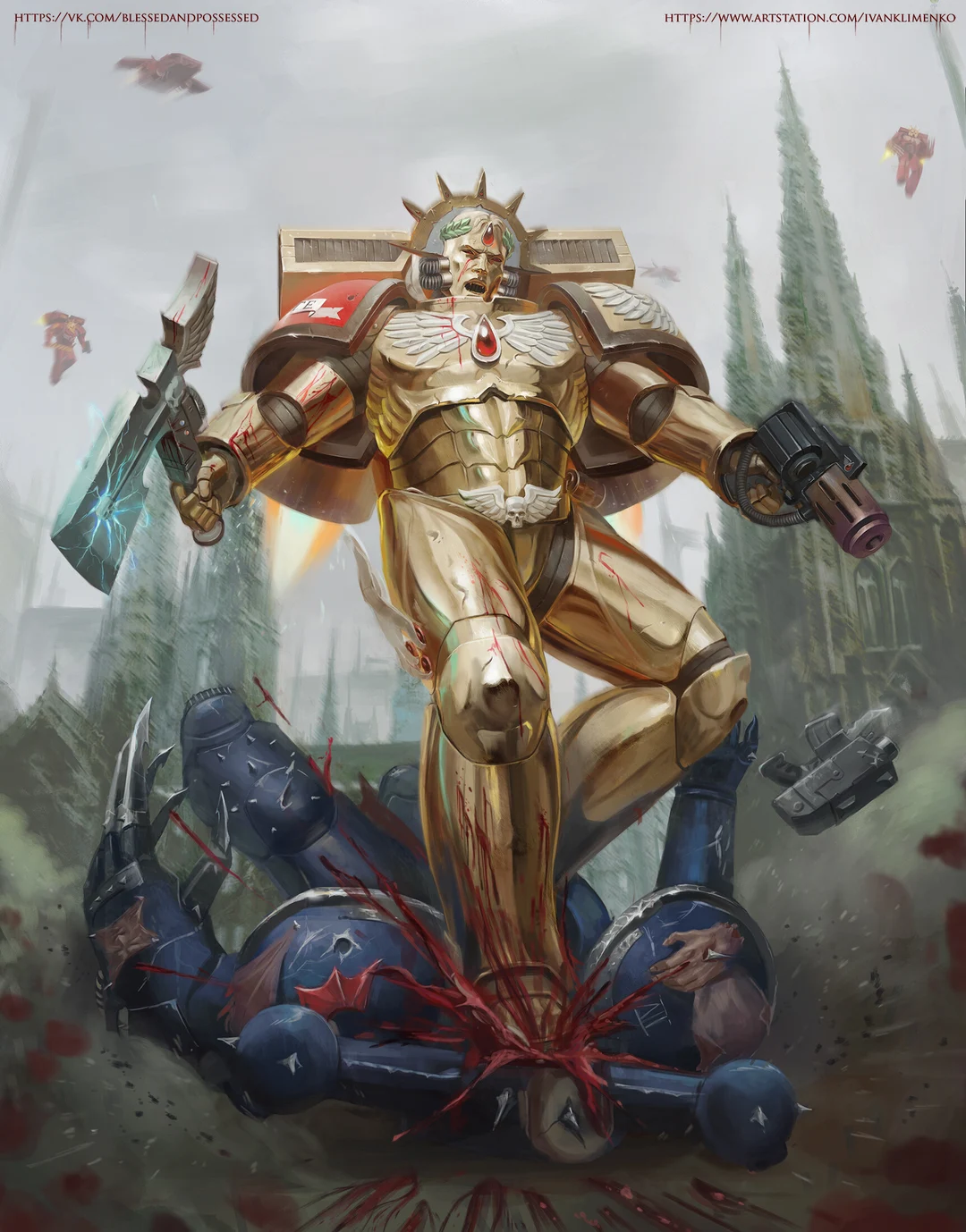 His Angels - Commander Dante by Ivan Klimenko | Scrolller