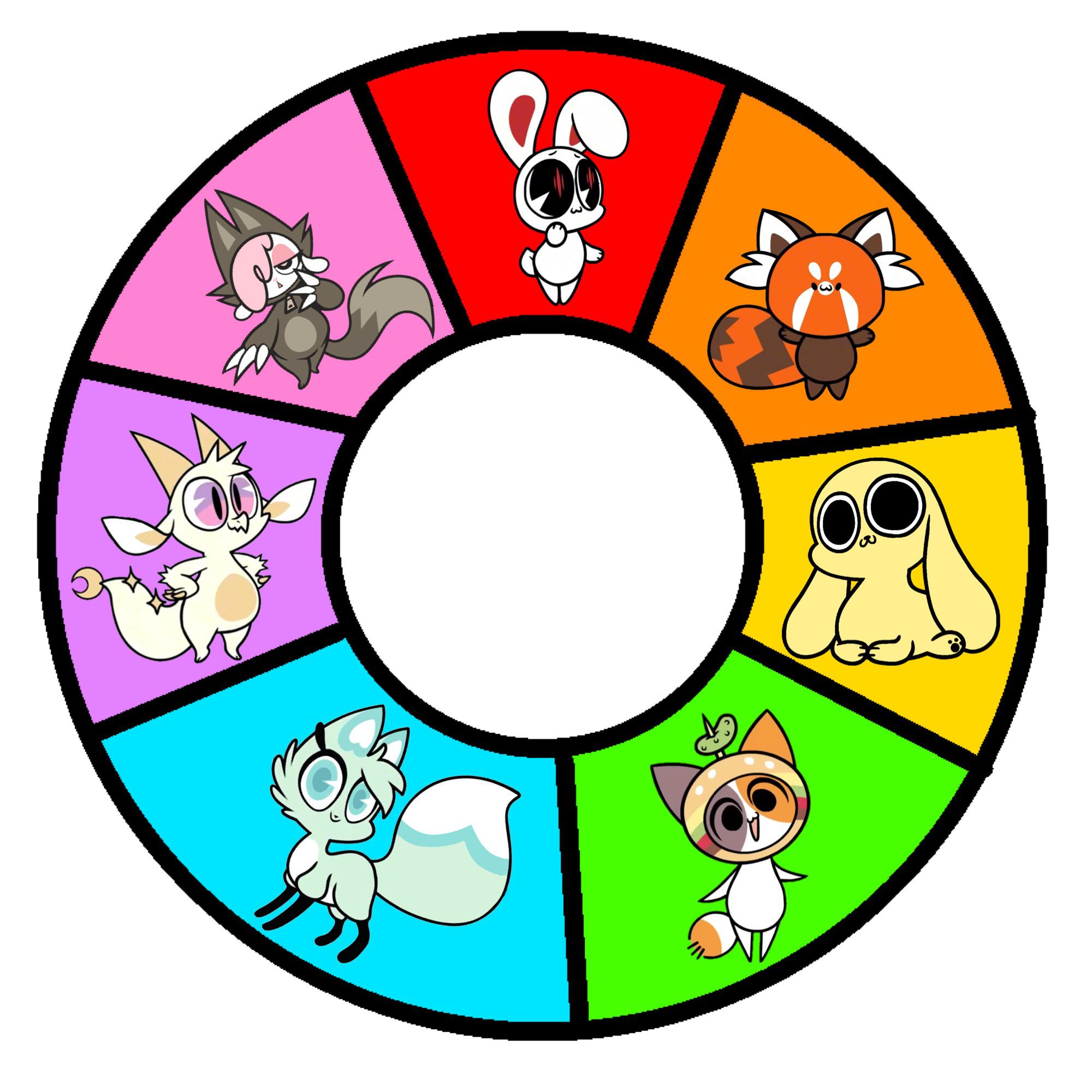 Chikn Nuggit Colour Wheel | Scrolller