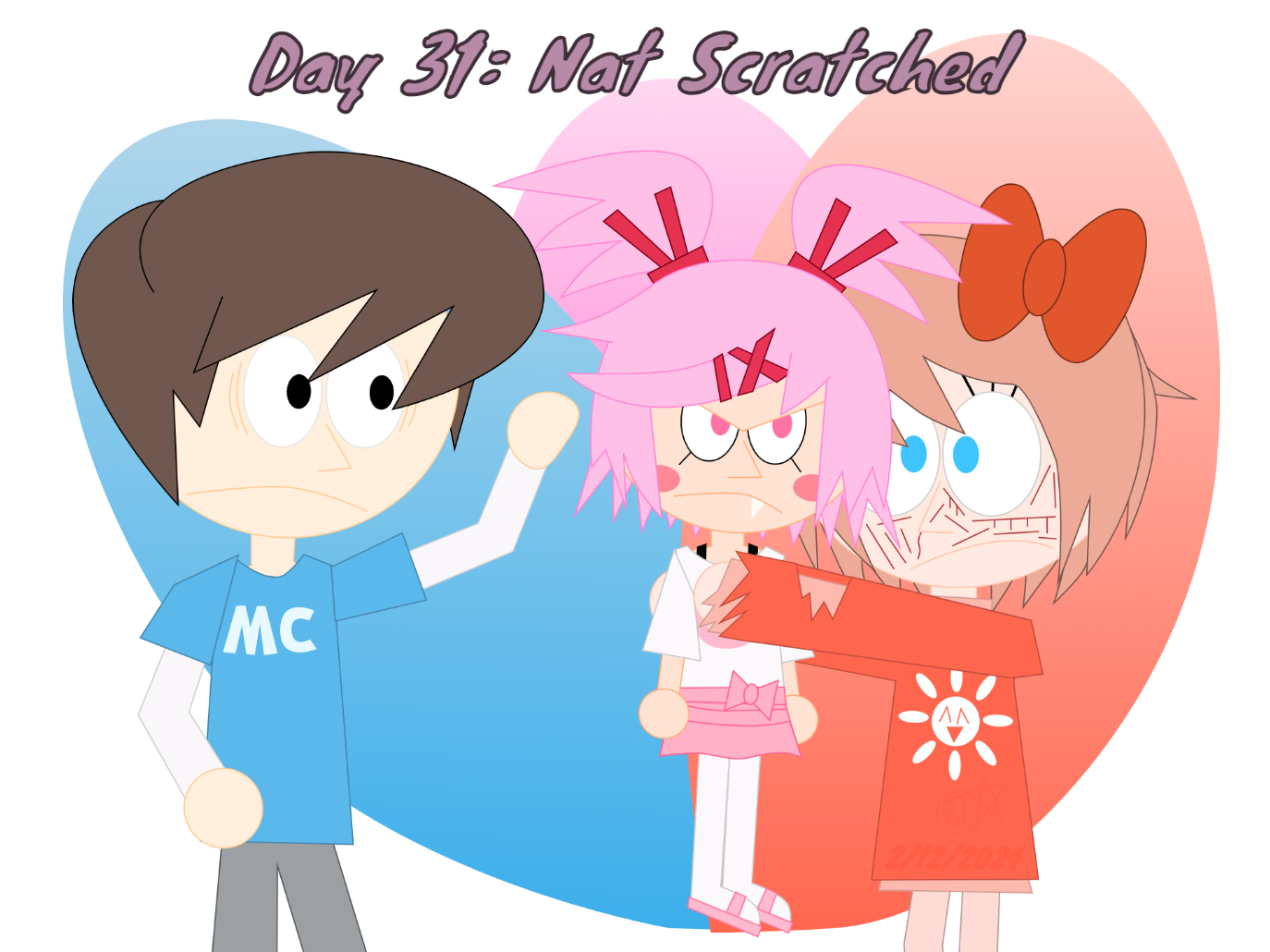 Drawing Sayori Everyday until Mods nerf/ban Khyleri Meta Day 31: Nat Scratched | Scrolller