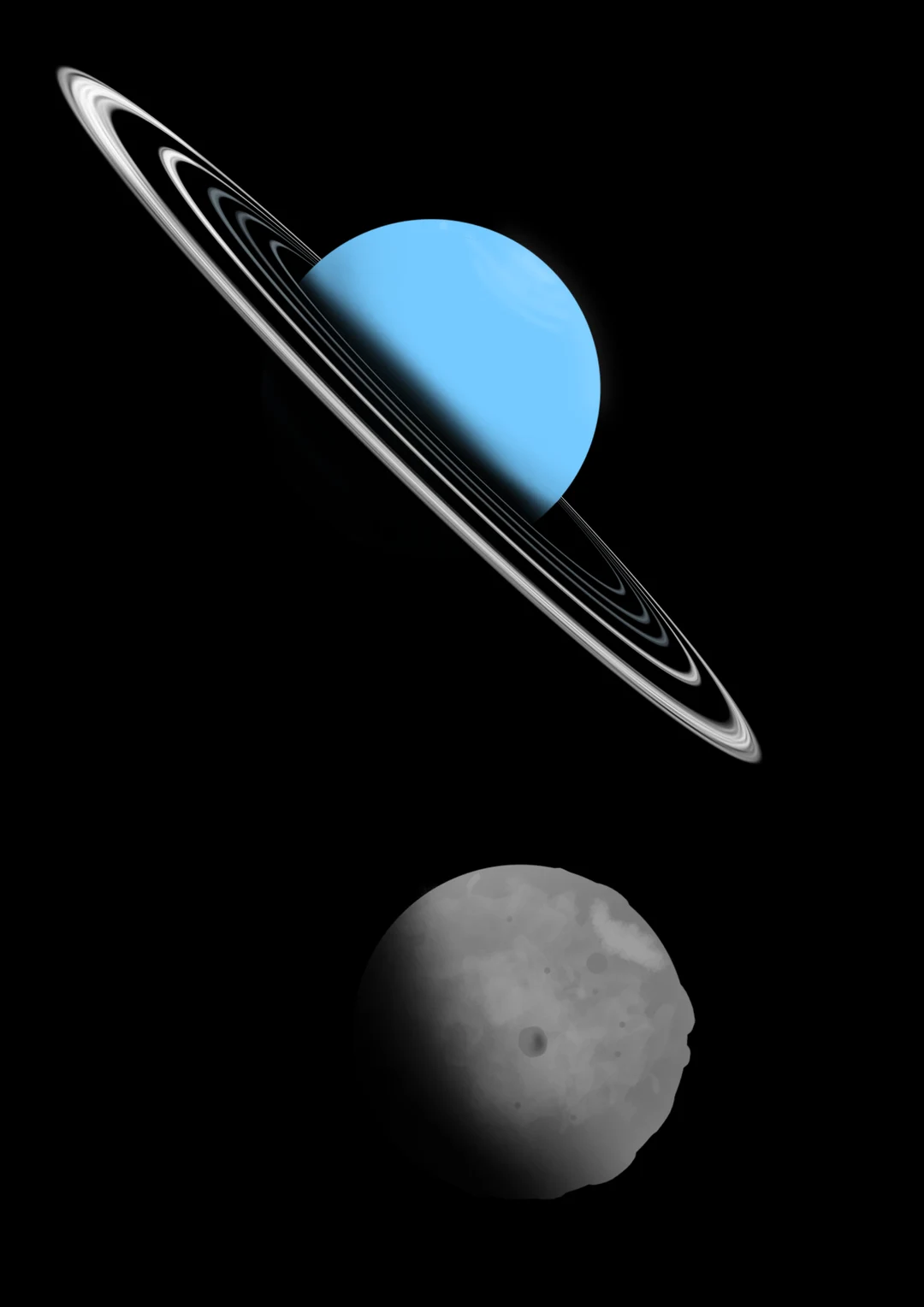 Uranus and Miranda art | Scrolller