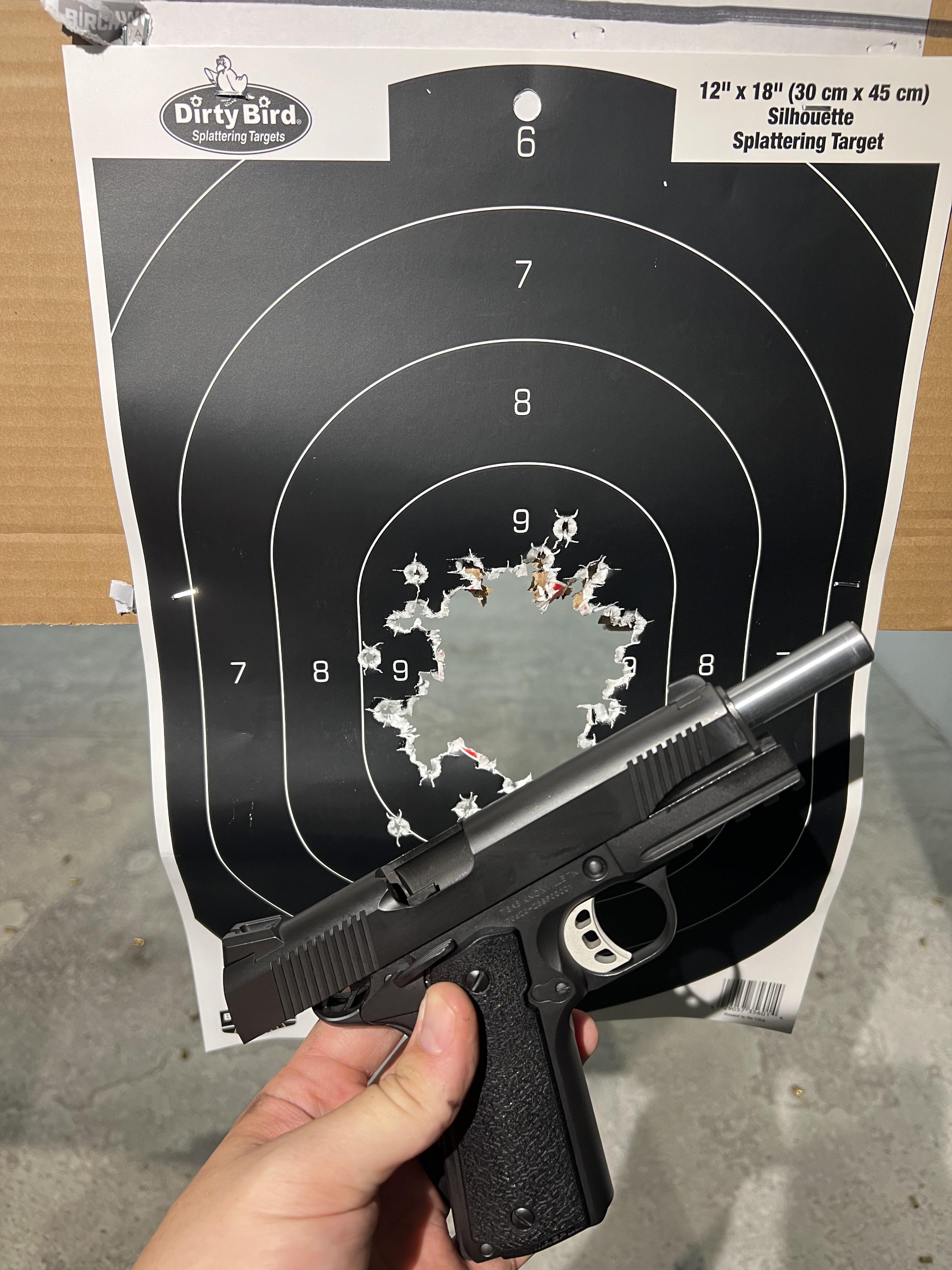 Tisas 1911 duty first shots. | Scrolller