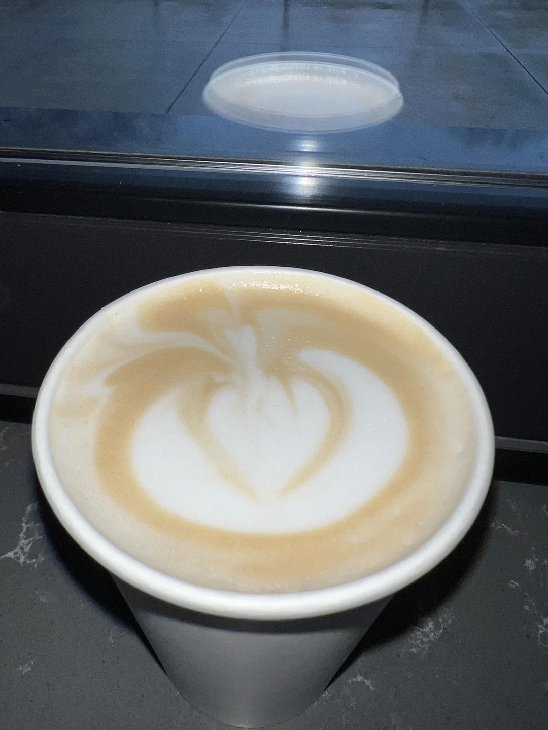 My first “OKAY” latte art. Obviously new and will be practicing as much as I can! | Scrolller