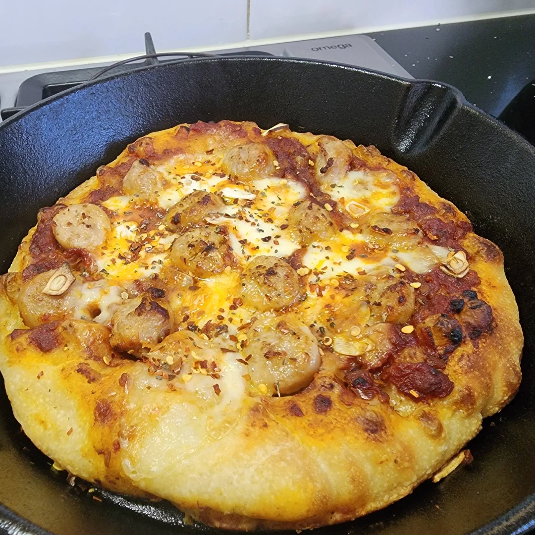 Discover more like Castiron: First pizza on cast iron. I am forever a changed man... and Related ...
