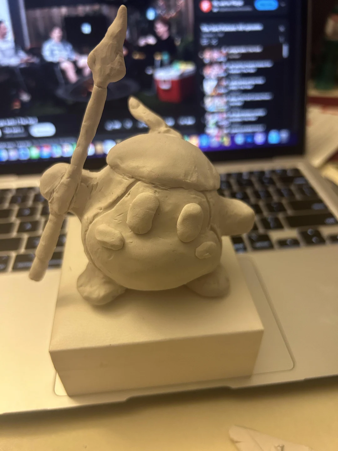 Bandana Waddle Dee, Me, Plastilina clay, 2023 | Scrolller
