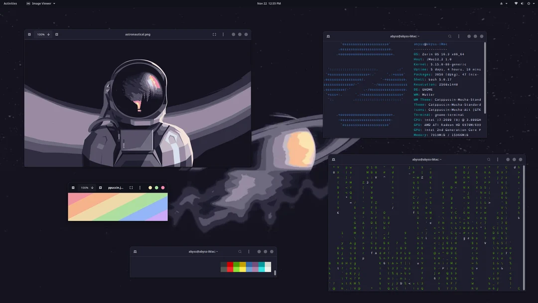 [GNOME] it ain't much, but it's clean. | Scrolller