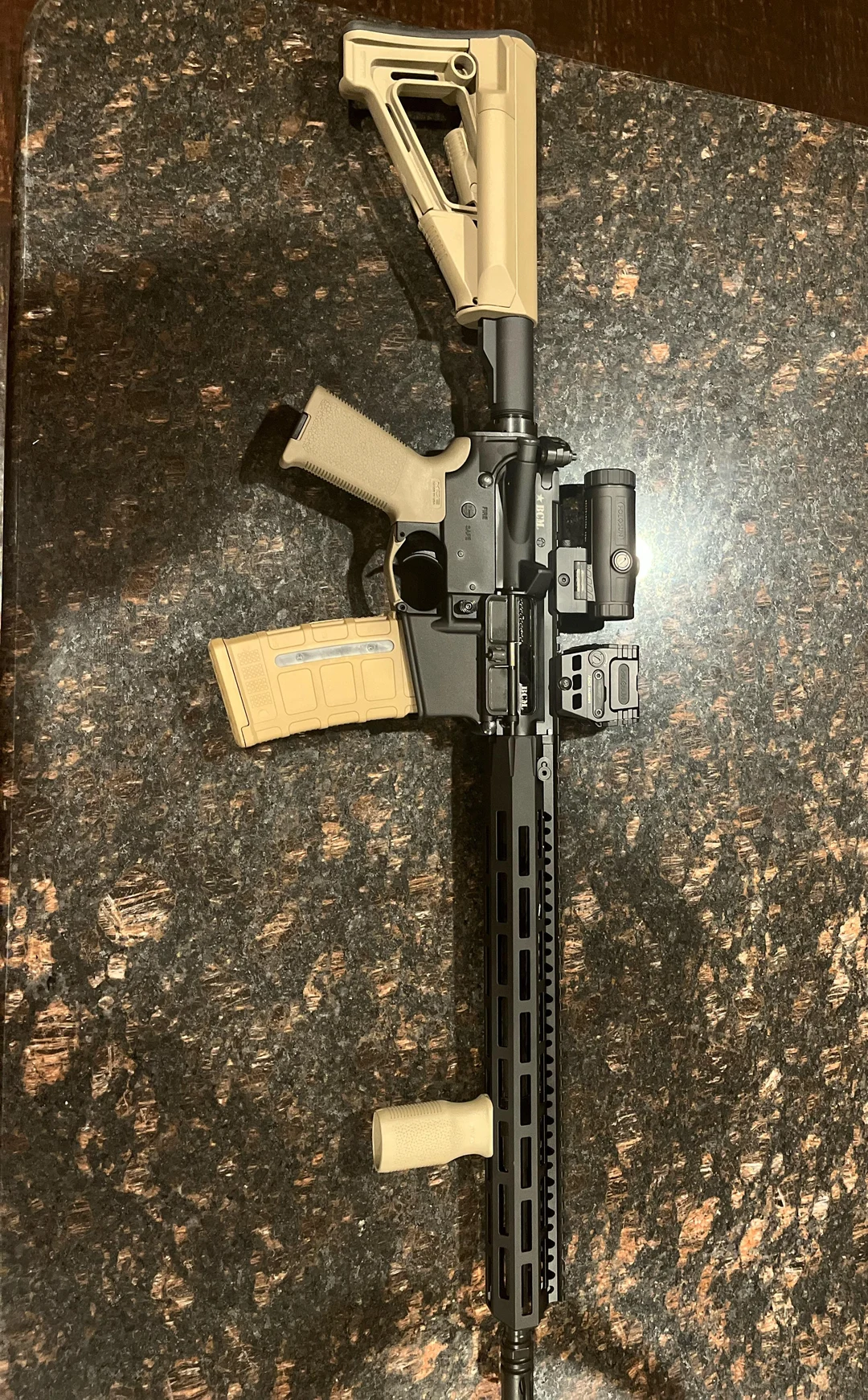 Finally completed my very first AR build. Any suggestions for the build? | Scrolller