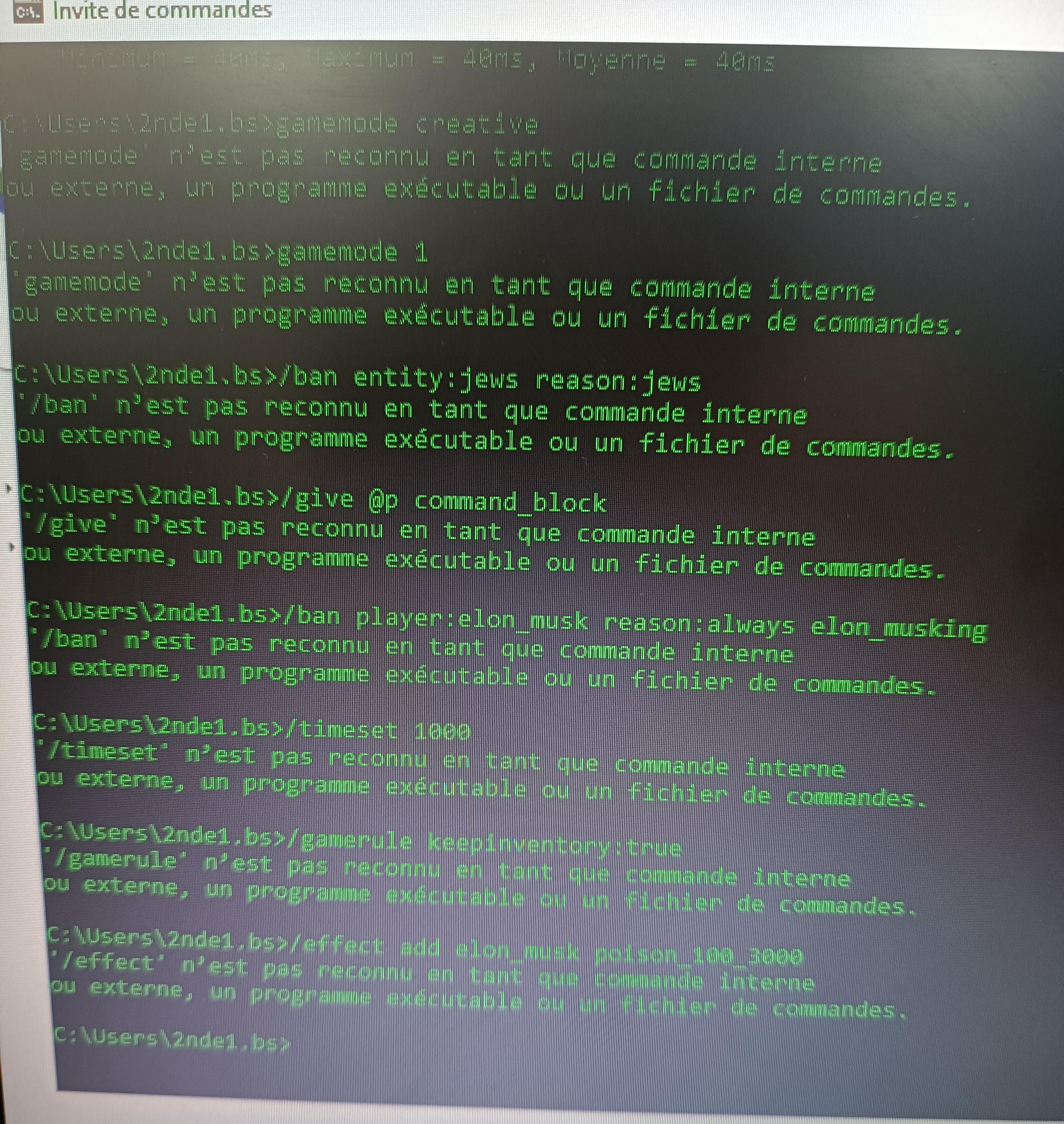 Command issue | Scrolller