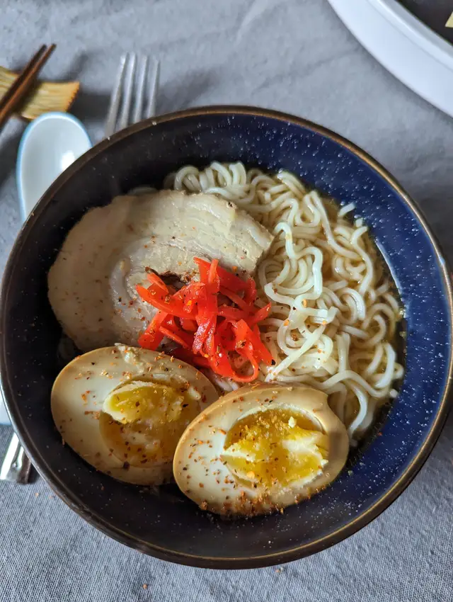 First attempt at Ivan's Shio Ramen | Scrolller