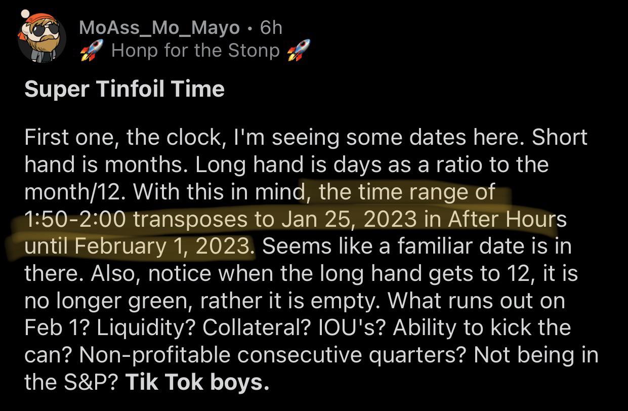 The plot thickens. Time for some more Super Tinfoil Time 👀🚀 | Scrolller