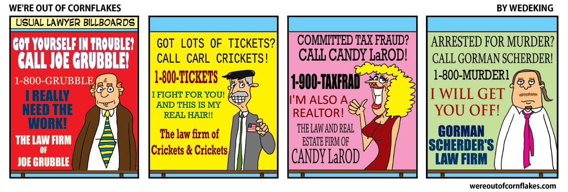 Lawyer billboards | Scrolller