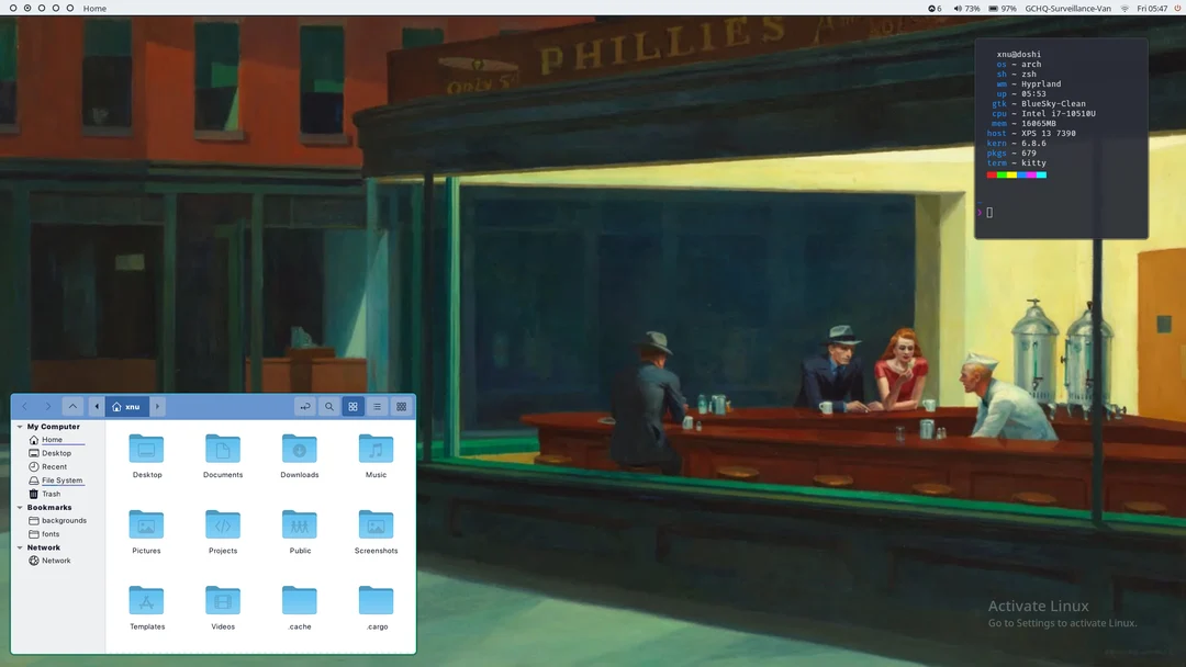 Discover more like Unixporn: [Hyprland] building bridges and Related Content | Scrolller