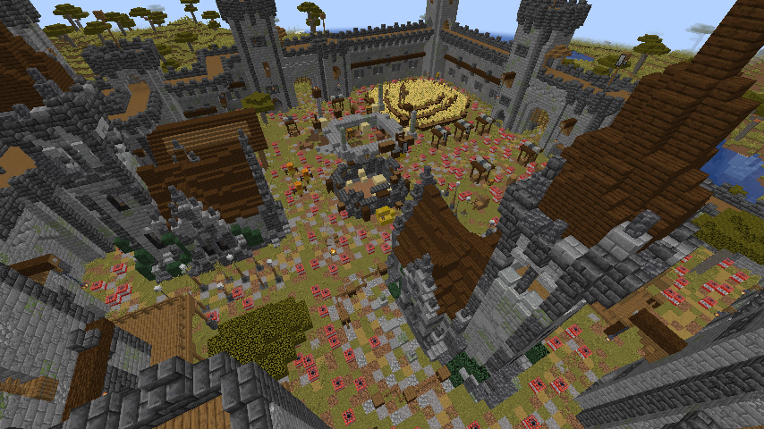 Illager Bastille destroyed by the Illager Empire to cover up a failed experiment | Scrolller