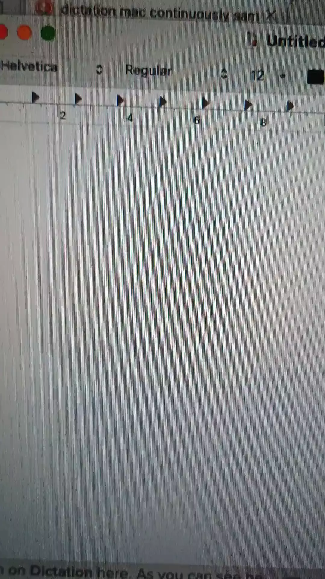 Dictation acting strange | Scrolller