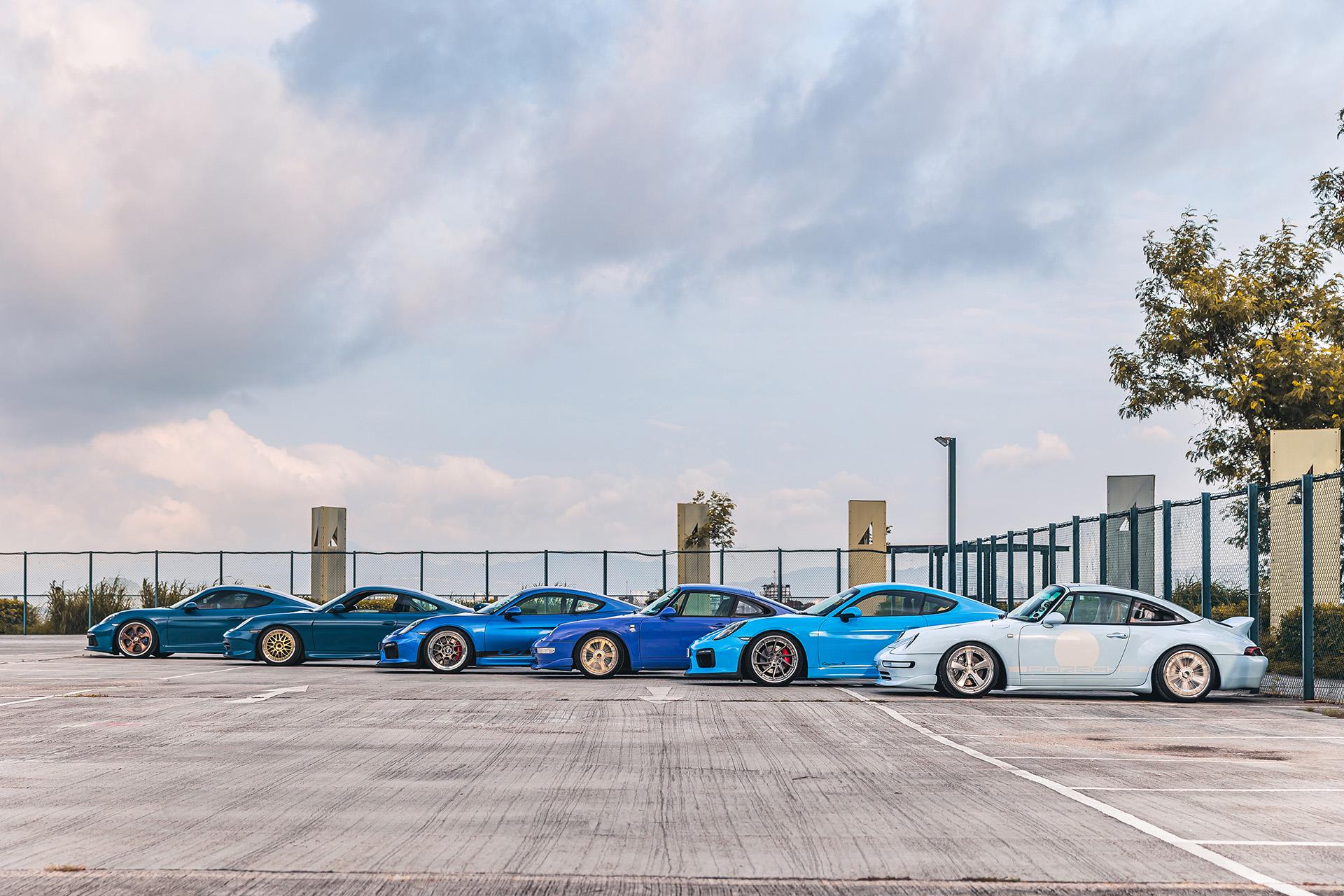 Blue Shades of Porsche | Scrolller