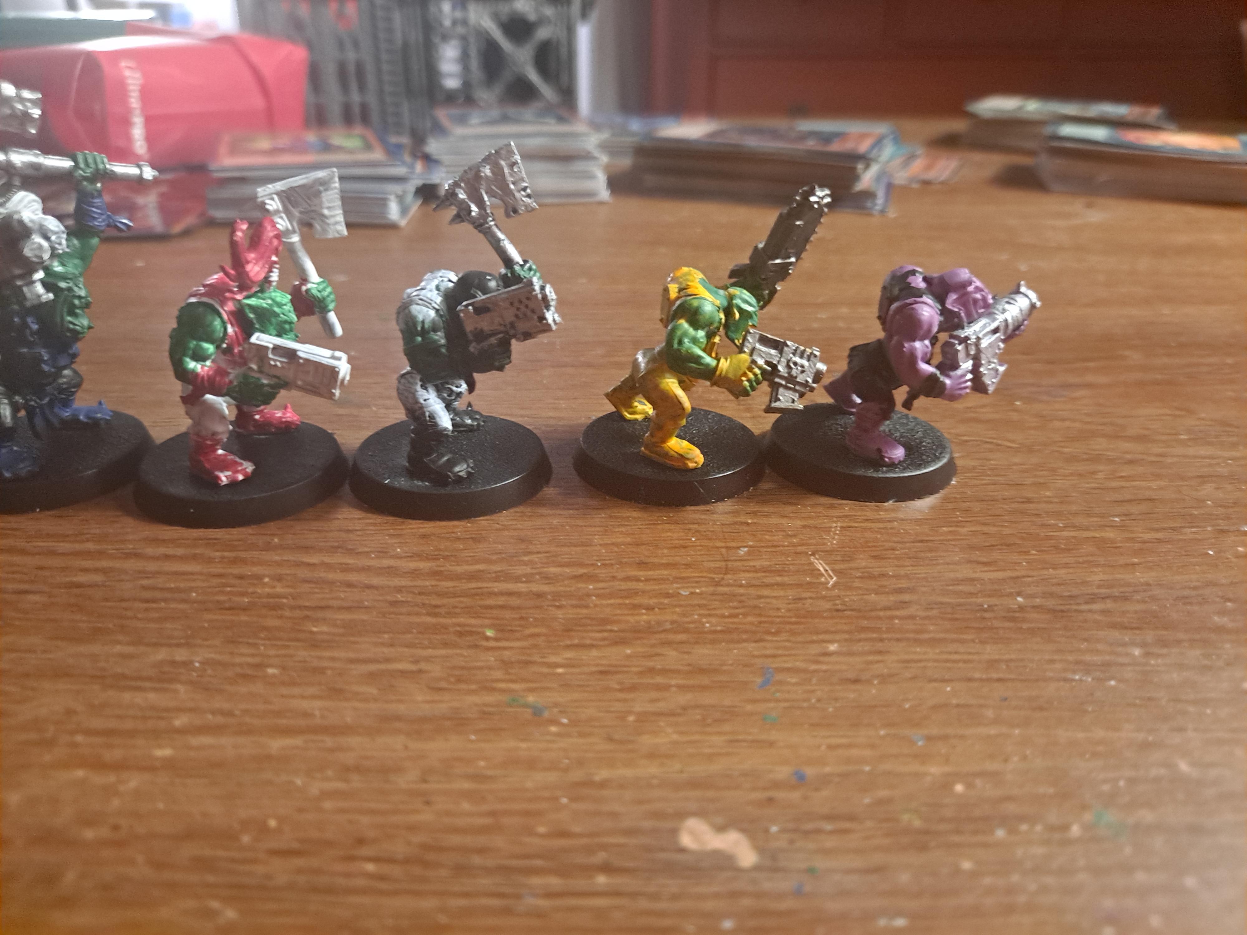 I could've sworn I painted more boyz than this. | Scrolller