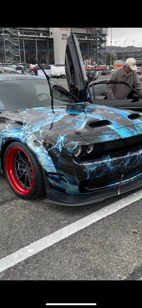 Dodge Hellcat With Butterfly Doors | Scrolller