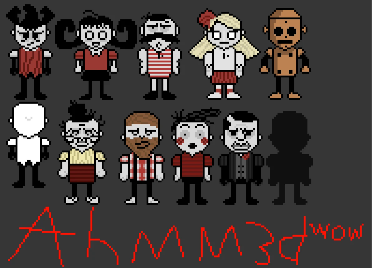 Don't starve OG characters(trigger alert: ugly) | Scrolller