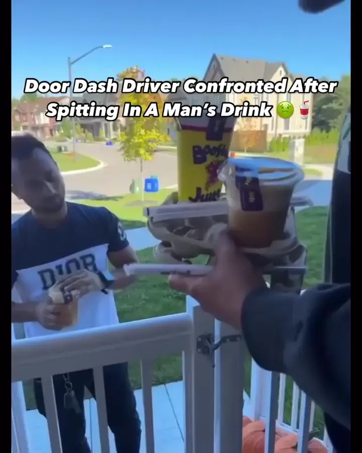 Door Dash driver fined $500 and banned from the app after spitting in a Whitby family’s order ...
