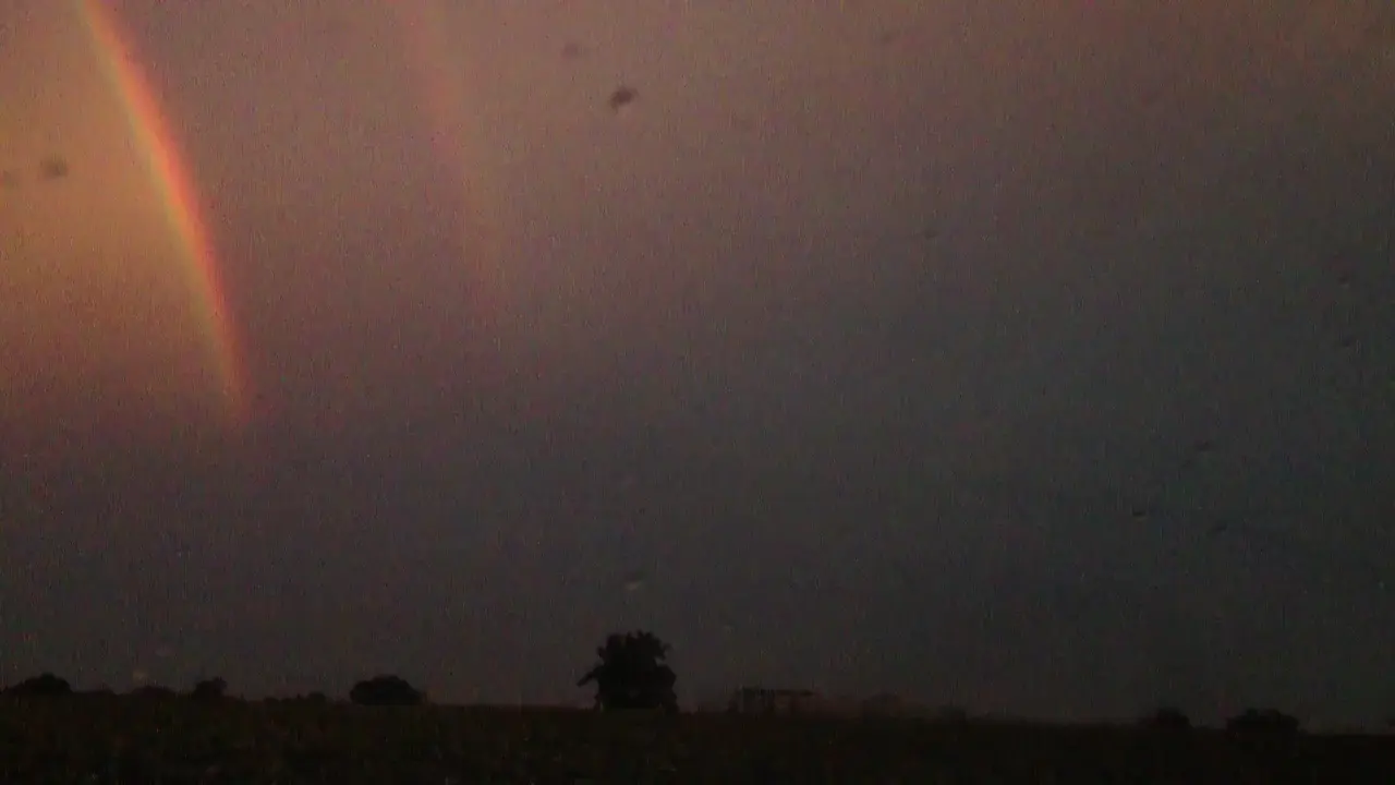 Double rainbow lightning slow-no | Scrolller