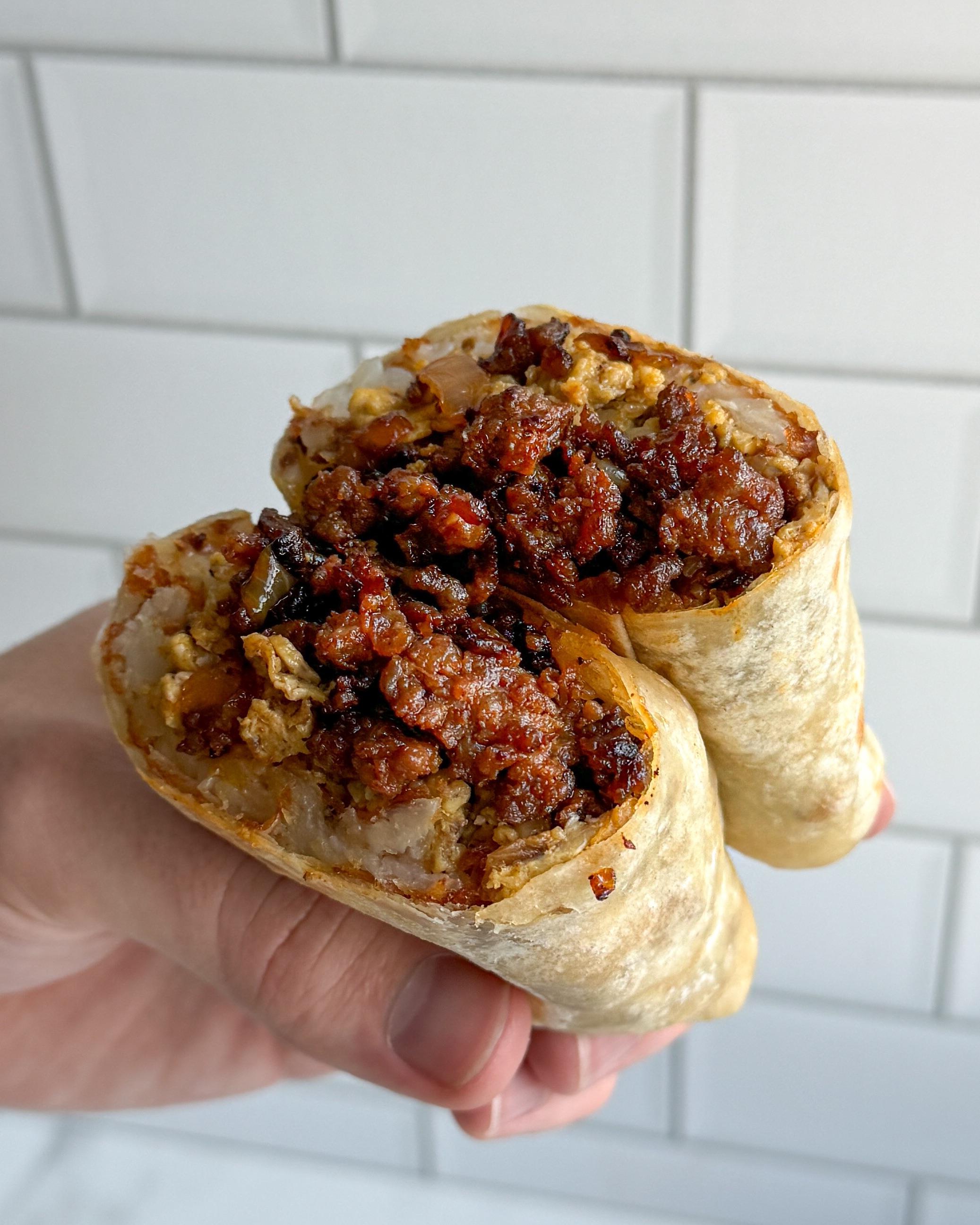 [Homemade] Chorizo Breakfast Burritos | Scrolller
