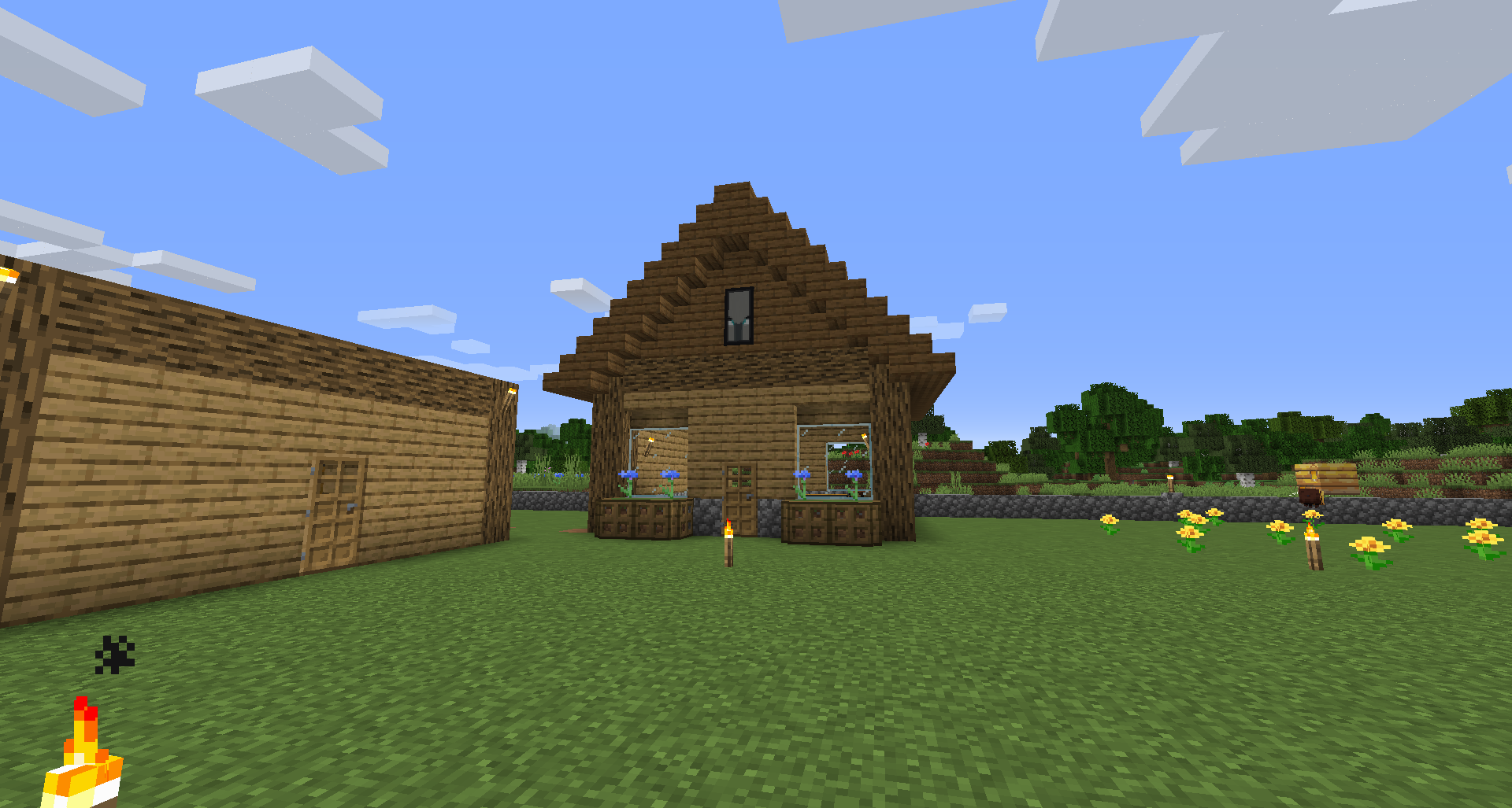 Really basic minecraft starting home. Suggestions for how i can improve it? | Scrolller