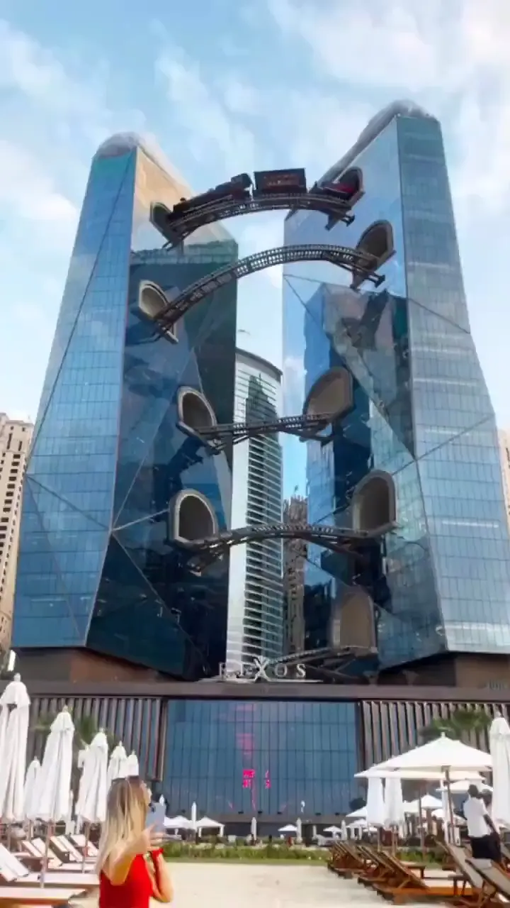 Dubai's skyline gets a magical makeover with this dazzling 3D animation! | Scrolller