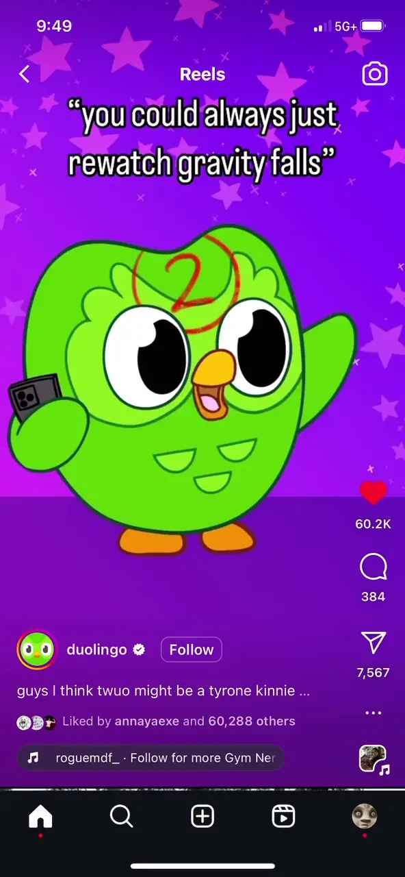 DUOLINGO IS A GRAVITY FALLS FAN | Scrolller