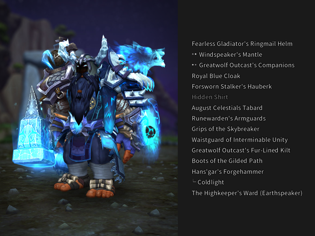 Dwarf of Thunder - Shaman Transmog | Scrolller