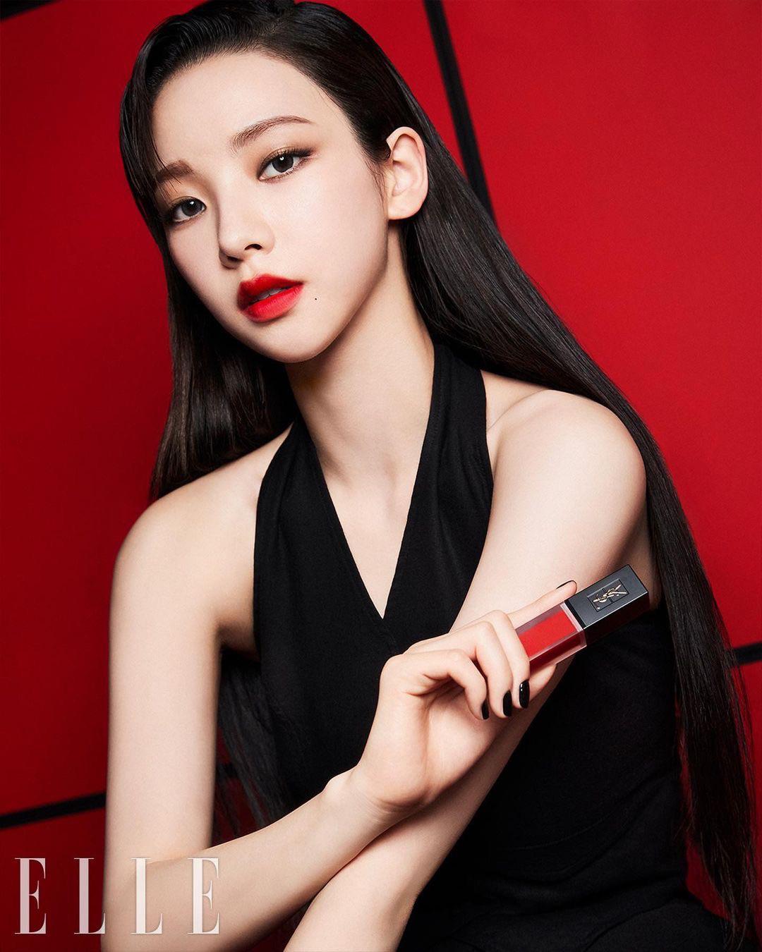 Aespa - ELLE Korea X YSL Beauty (January 2023 Issue Pictorial Teaser) | Scrolller