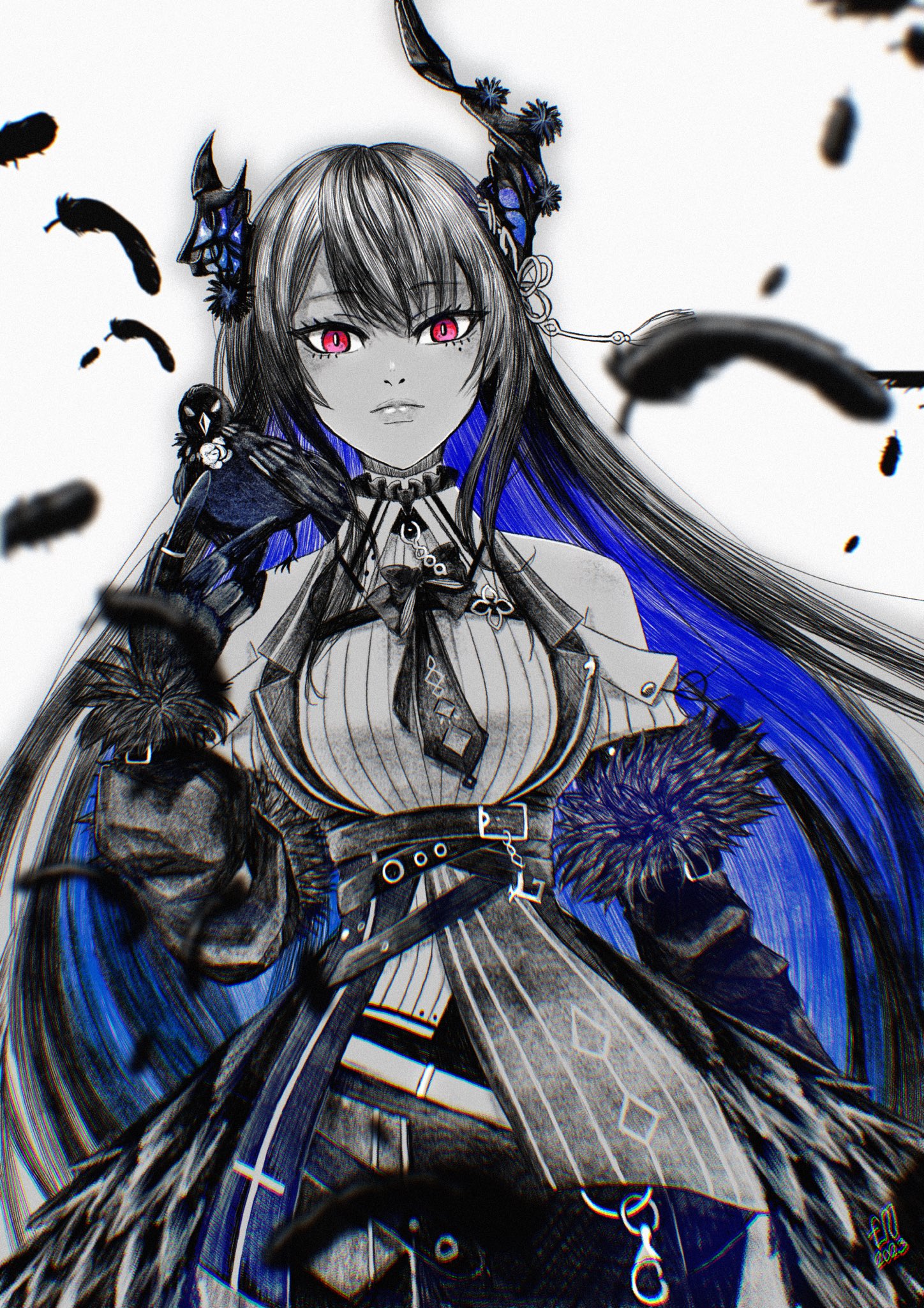 Nerissa I drew short after her debut | Scrolller