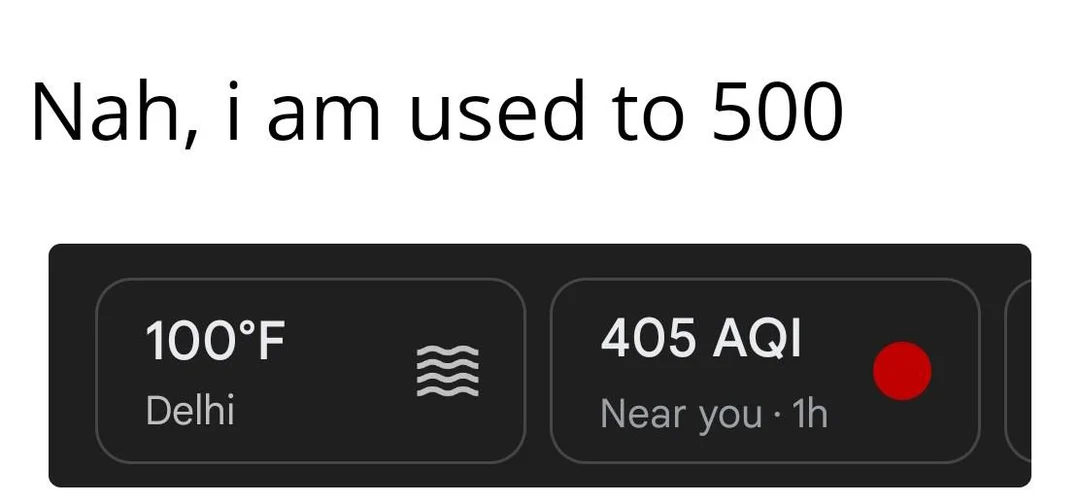 Does anyone else feel sick today because of toxic air quality? | Scrolller