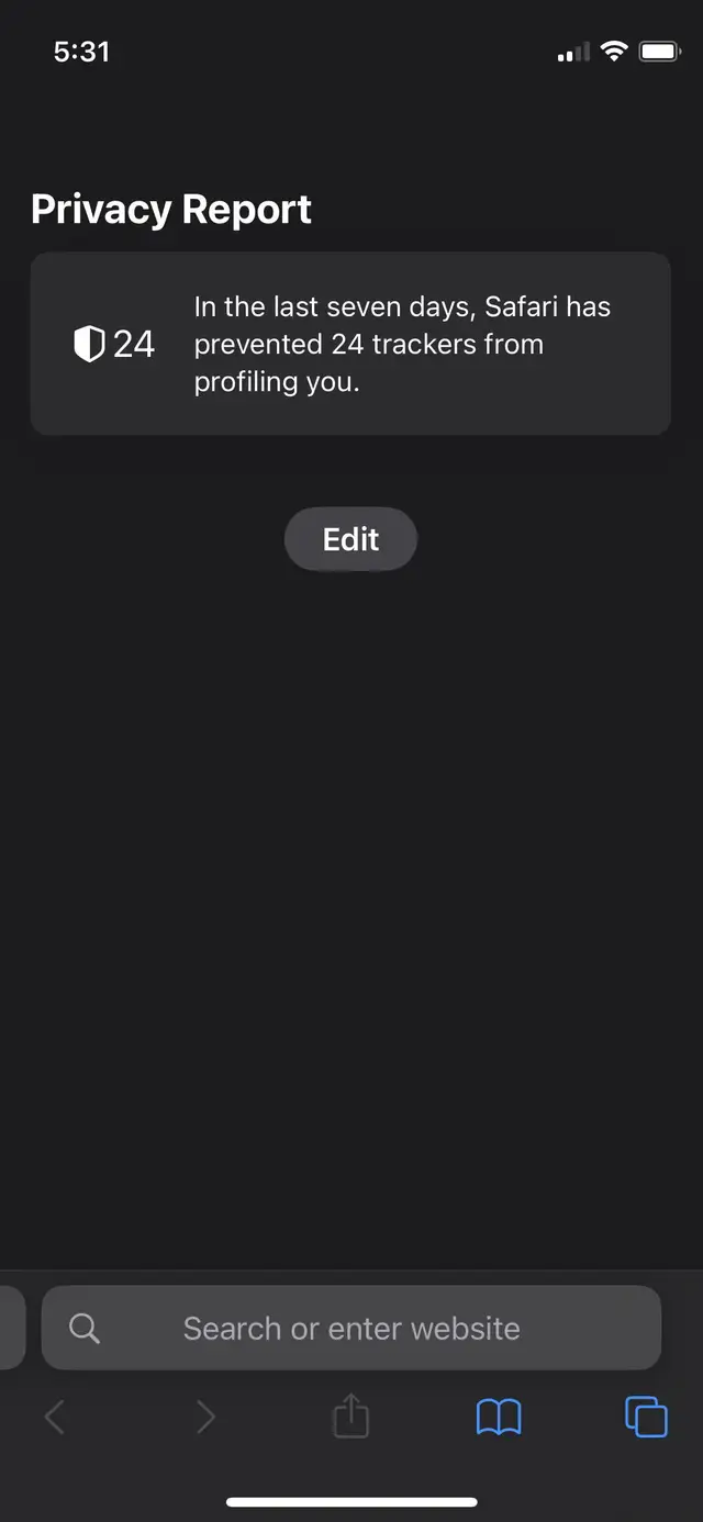 Why is my safari start page empty now? | Scrolller