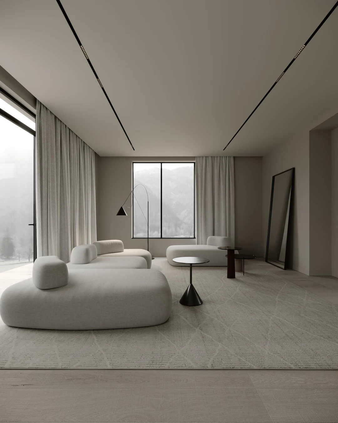 Interior design of small villa - 3D project | Scrolller