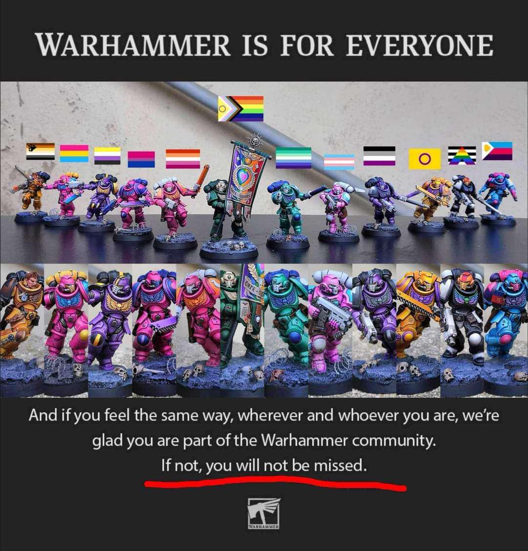 Warhammer is for everyone! | Scrolller