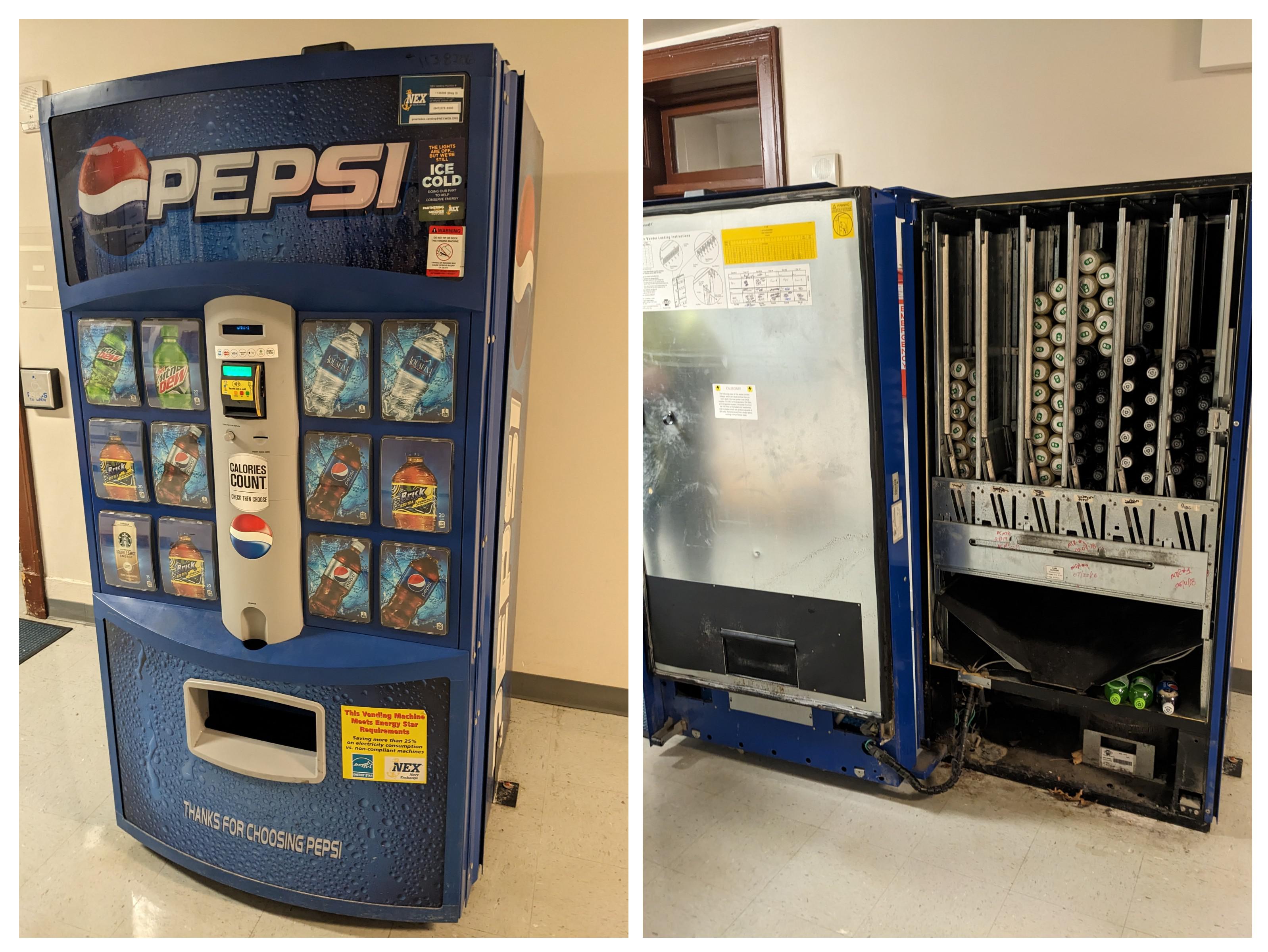 Here's what the inside of a vending machine looks like | Scrolller
