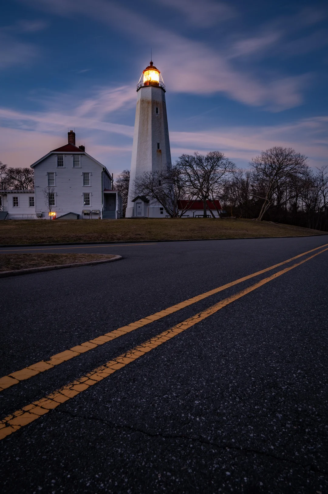 Sandy Hook Lighthouse in New Jersey. | Scrolller