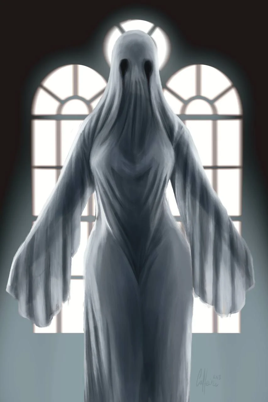 Haunting Beauty , me, digital painting, 2023 | Scrolller