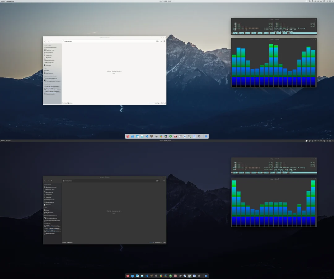 [KDE] I made a hybrid. Gnome interface by KDE | Scrolller