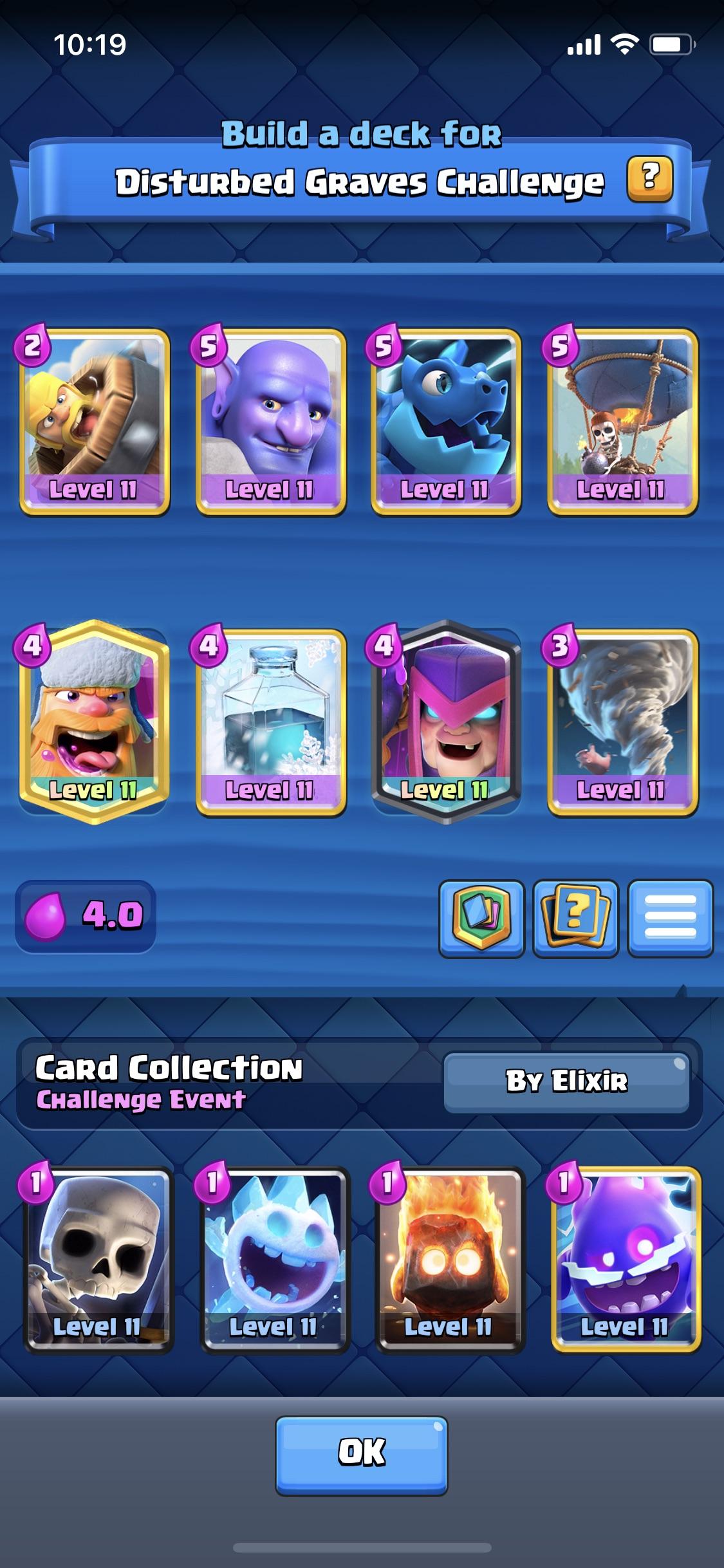 Disturbed Graves Challenge deck. | Scrolller