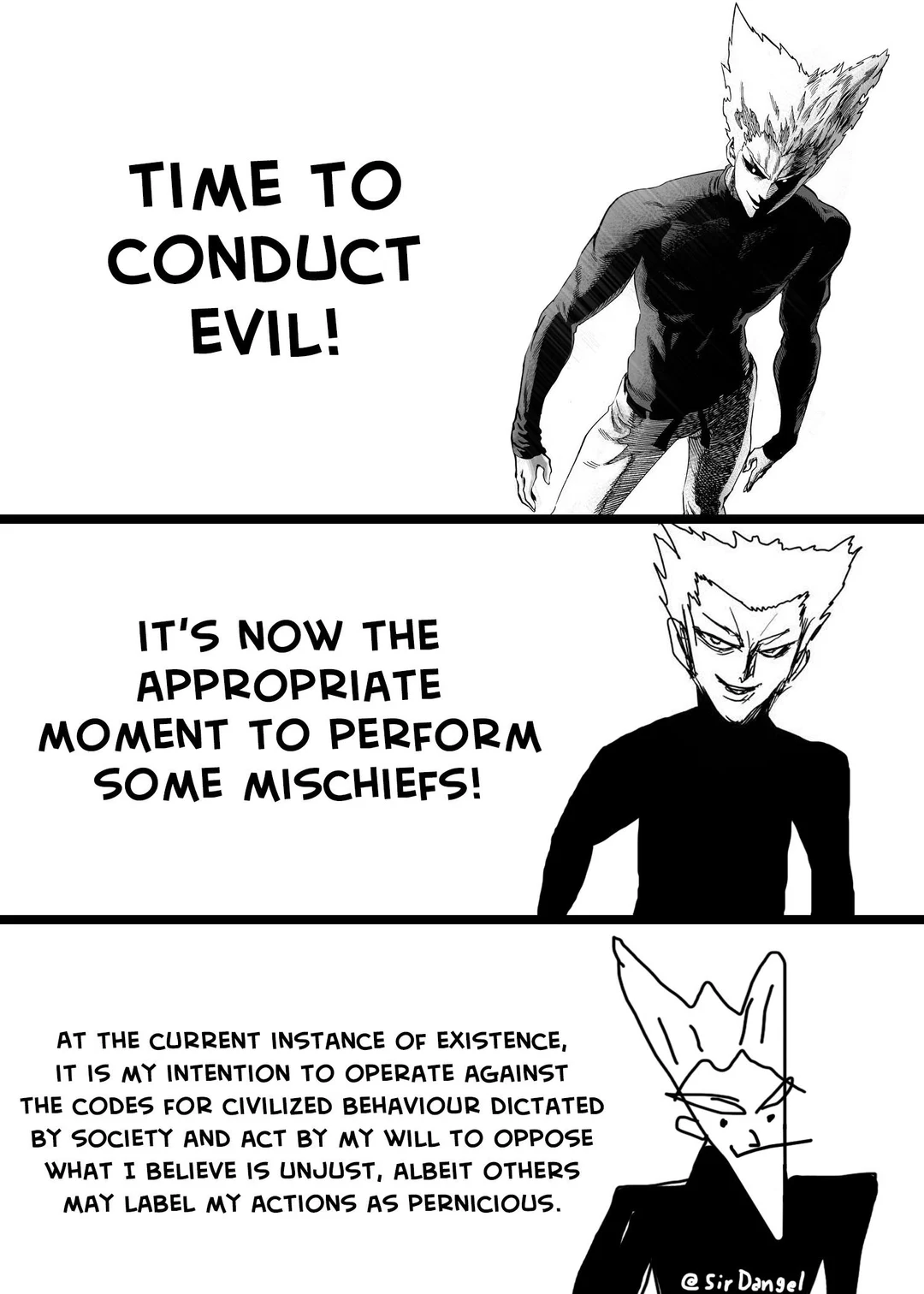 Garou's character development. | Scrolller