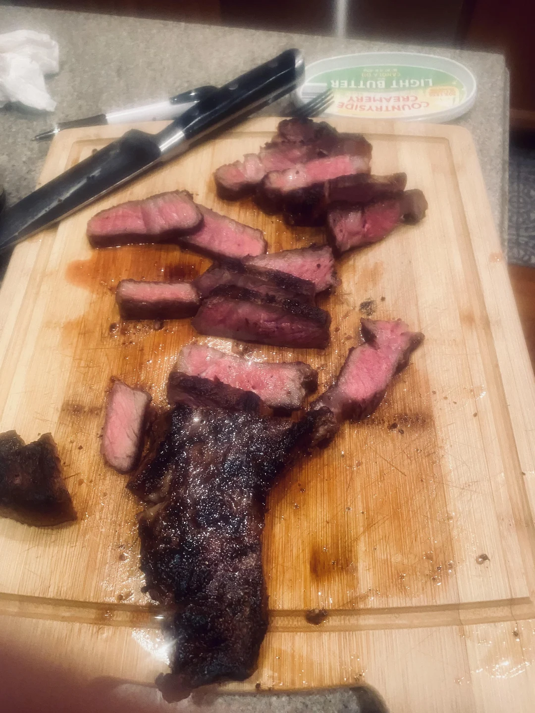 Home Cooked NY Strip on the Grill | Scrolller