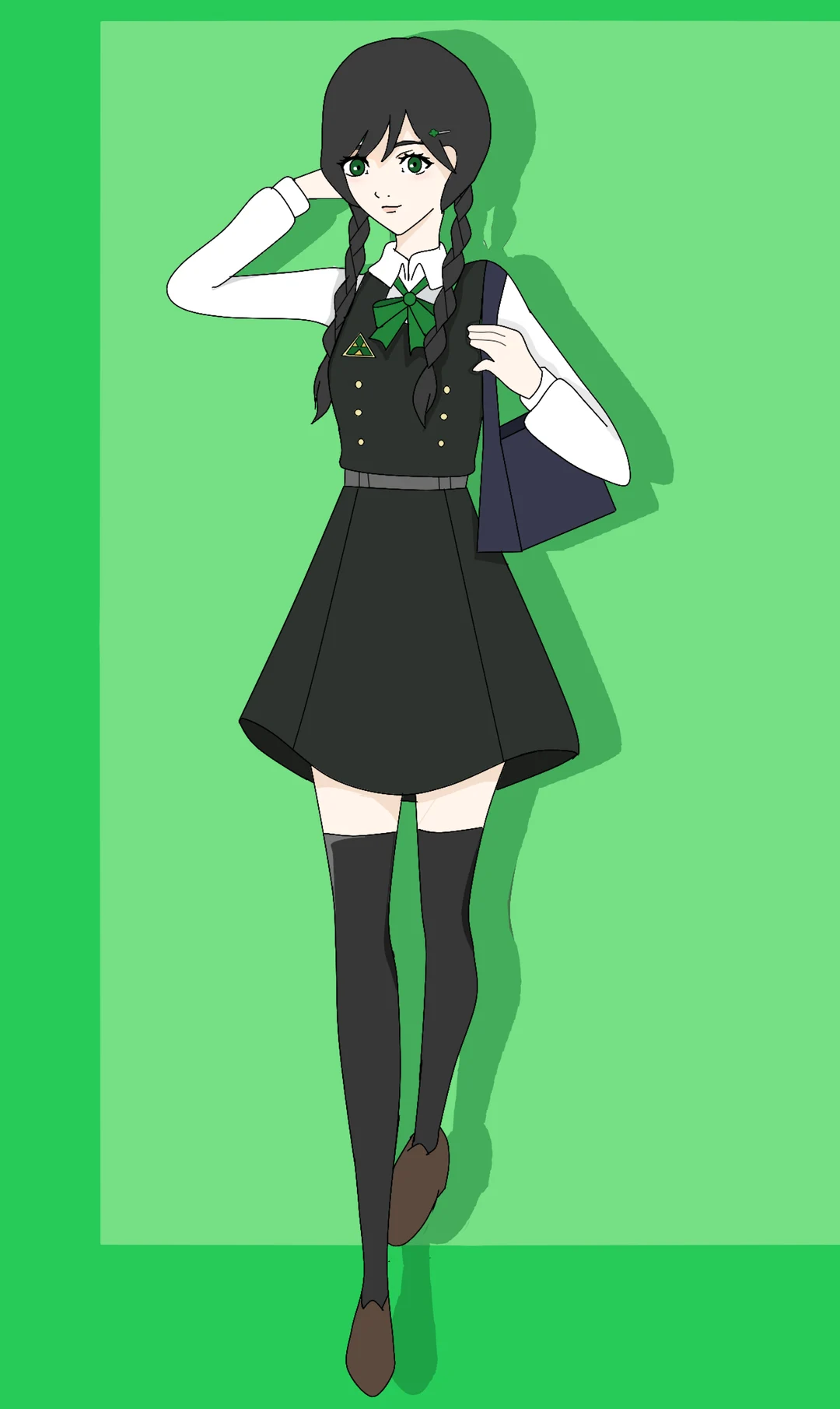 My concept for a female Persona 6 protagonist! :D | Scrolller