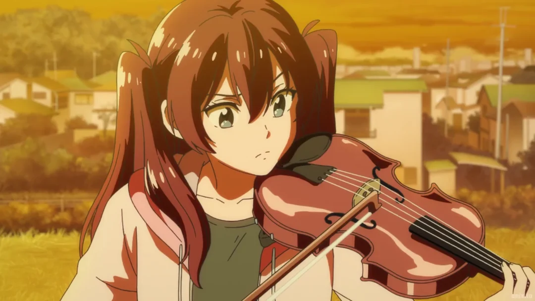 When your crush plays the violin during the sunset [Blue Orchestra] | Scrolller