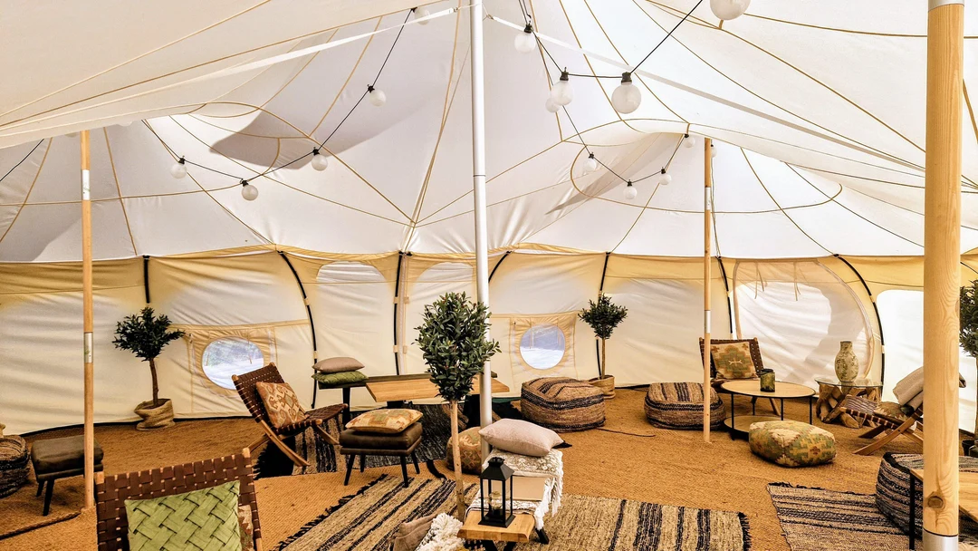 Nordic glamping tent - "Viping", Denmark | Scrolller