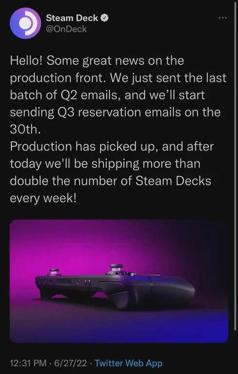 Production Update Scrolller