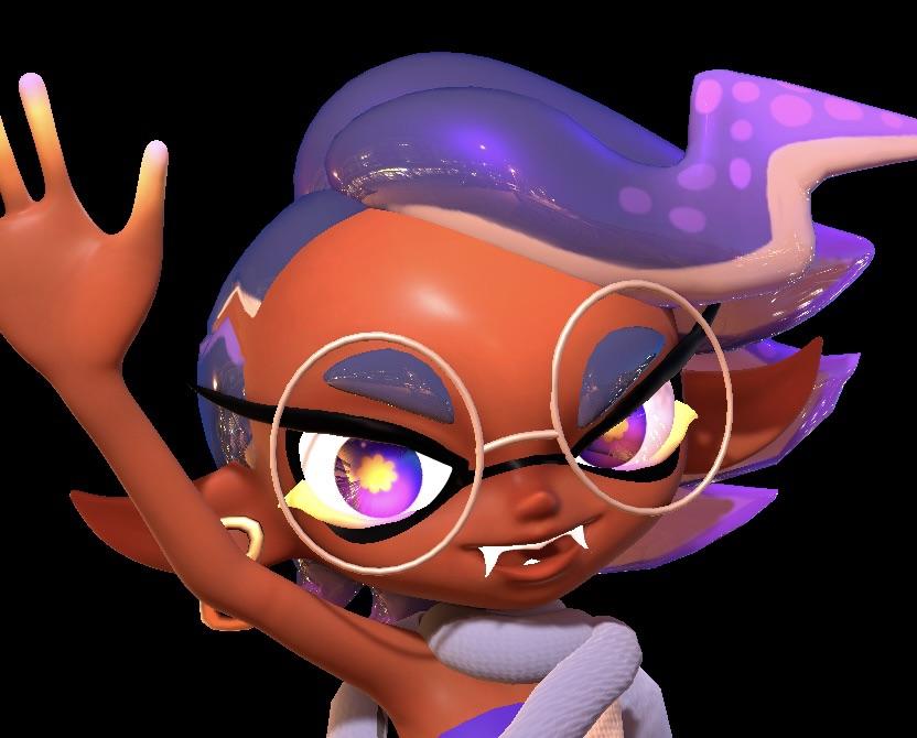 Splatoon characters based on frye | Scrolller
