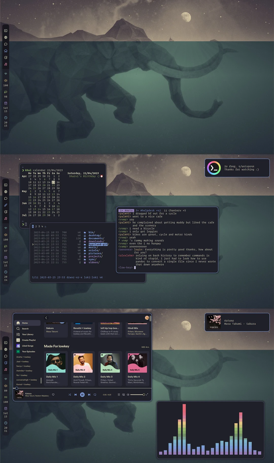 [hyprland] Beneath the Surface | Scrolller